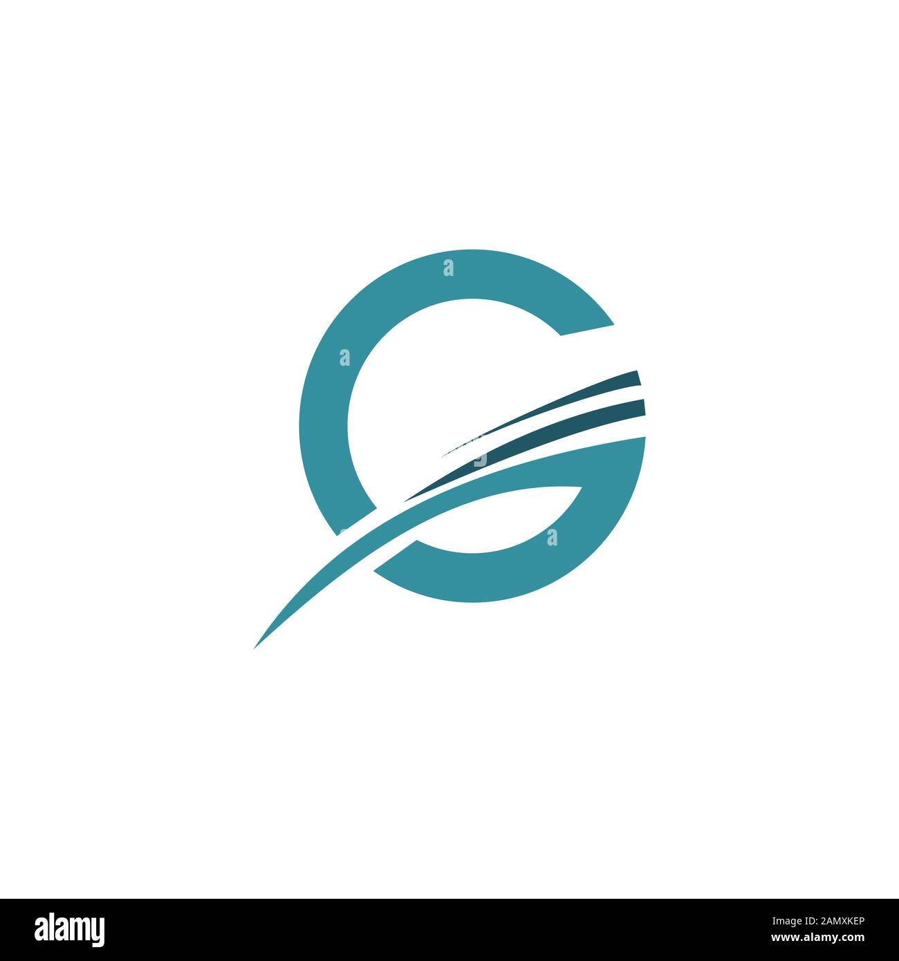 initial letter g logo vector design Stock Vector Image & Art - Alamy