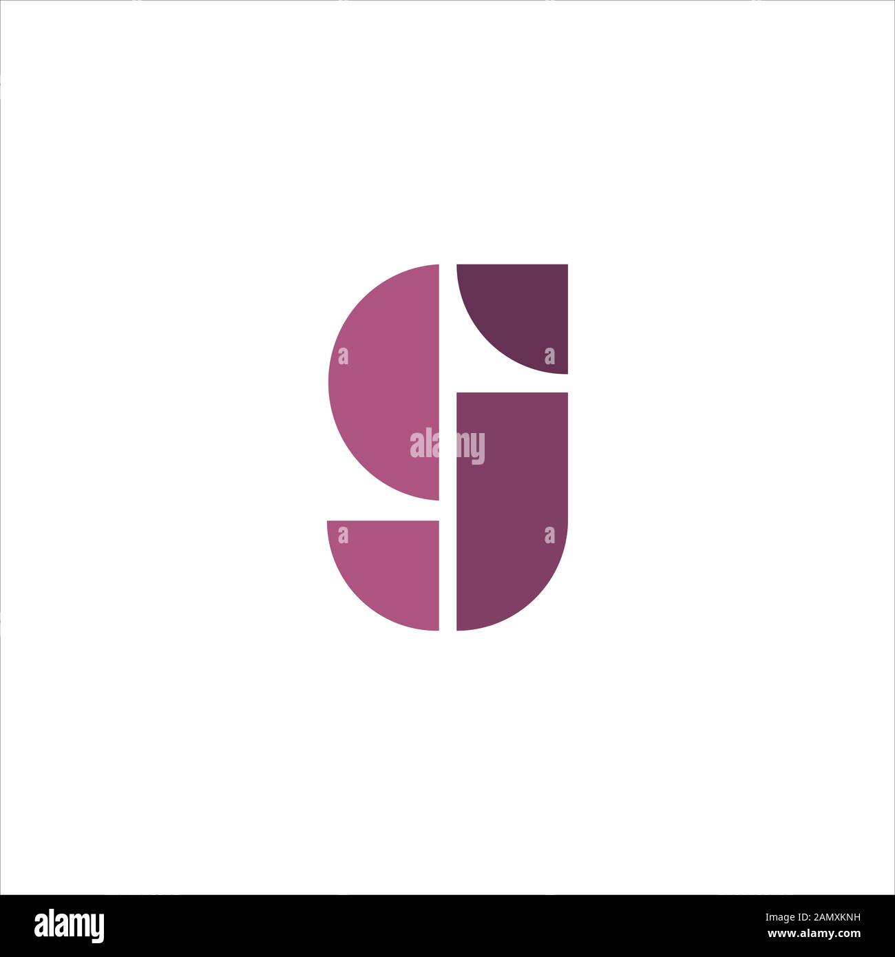 initial letter g logo vector design Stock Vector Image & Art - Alamy