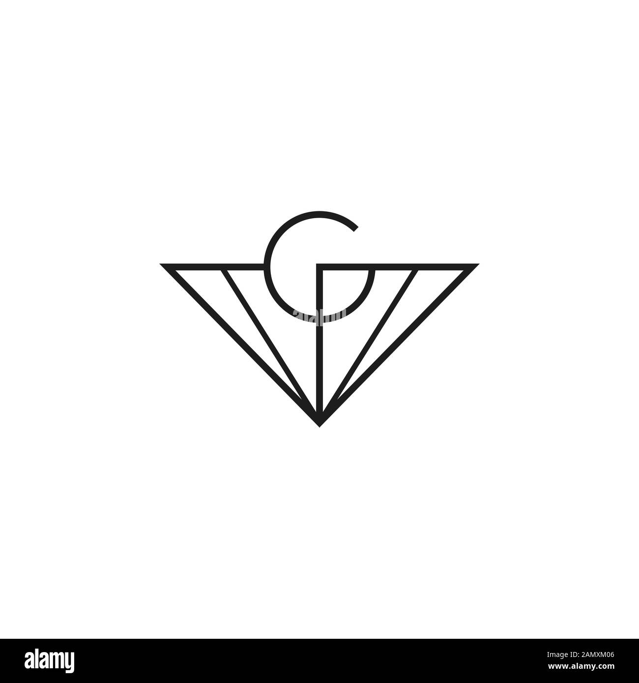 initial letter g logo vector design Stock Vector Image & Art - Alamy