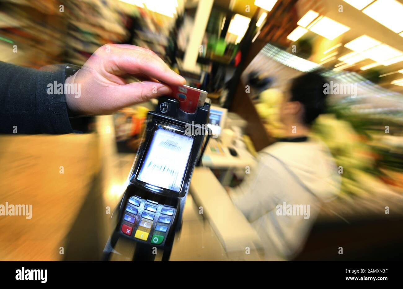 Kaufbeuren, Germany. 13th Jan, 2020. ILLUSTRATION: An EC card is ...