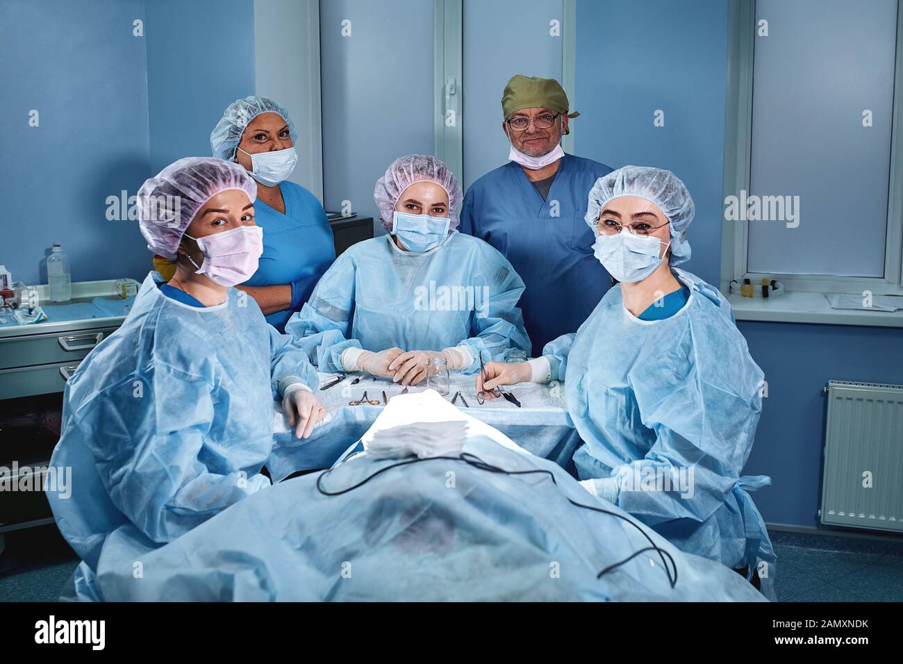Surgeon portrait collage hi-res stock photography and images - Alamy