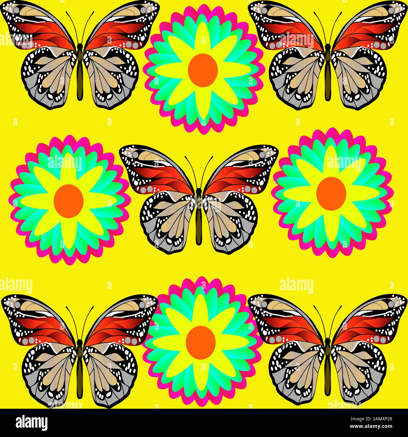 butterfly design art Stock Vector Image & Art - Alamy