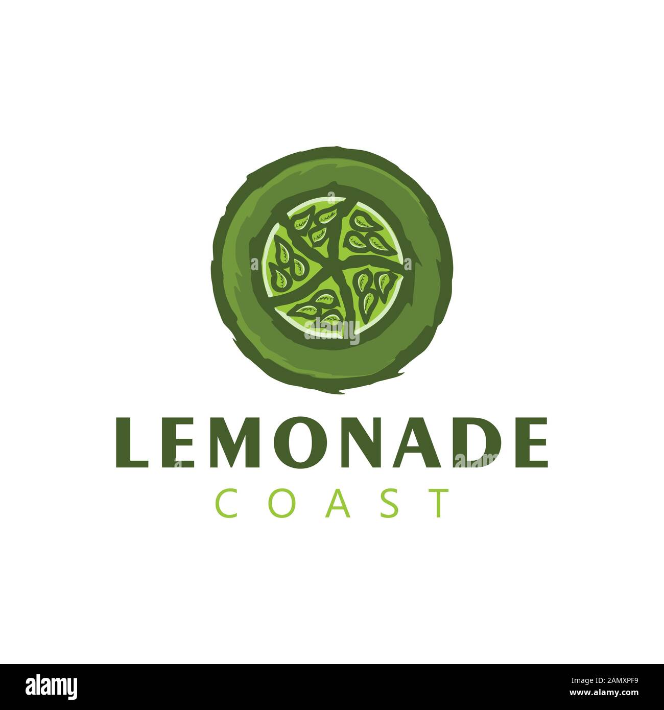Slice Lemonade Juice logo Ideas. Inspiration logo design. Template ...