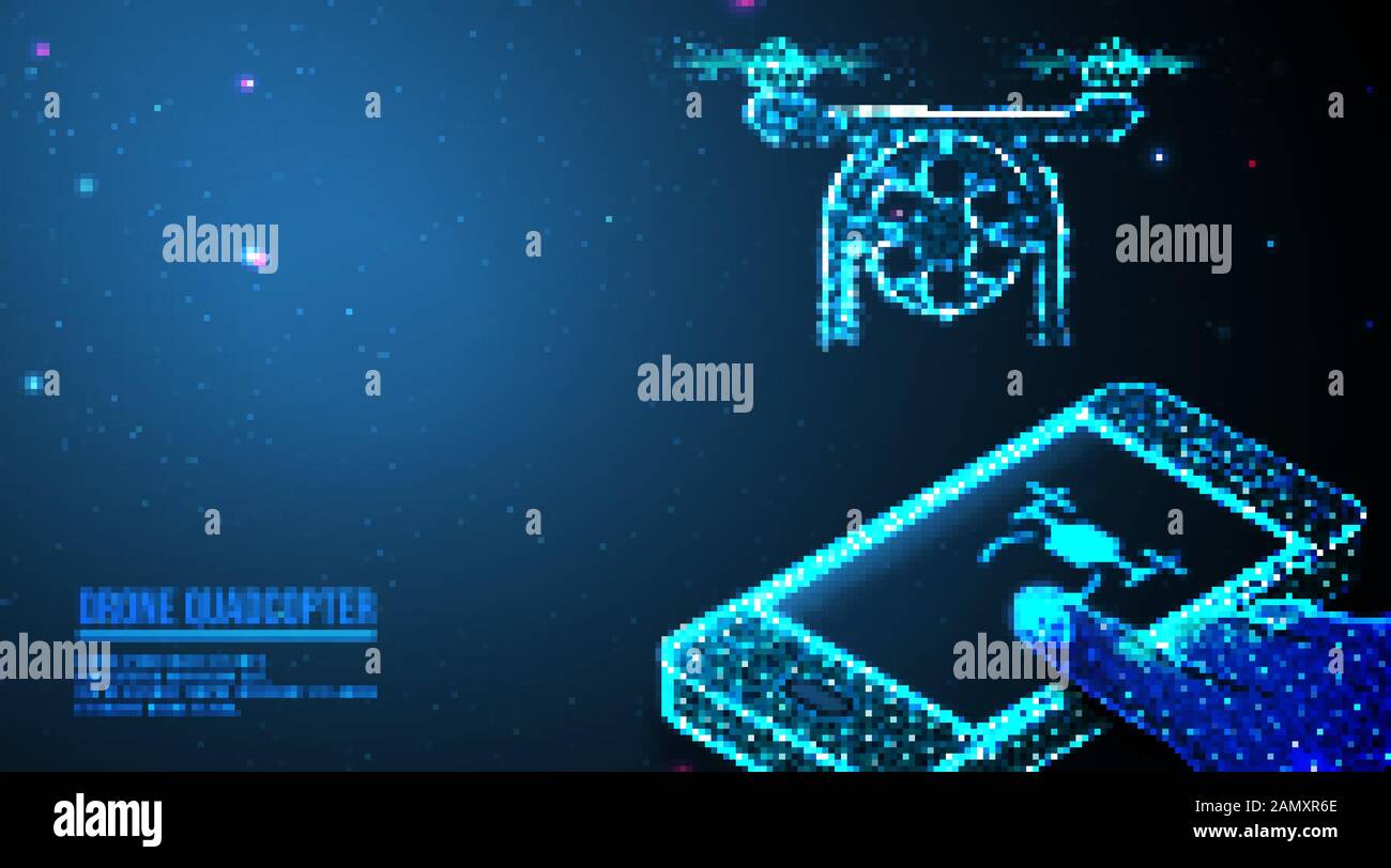 Drone operation Stock Vector Images - Alamy