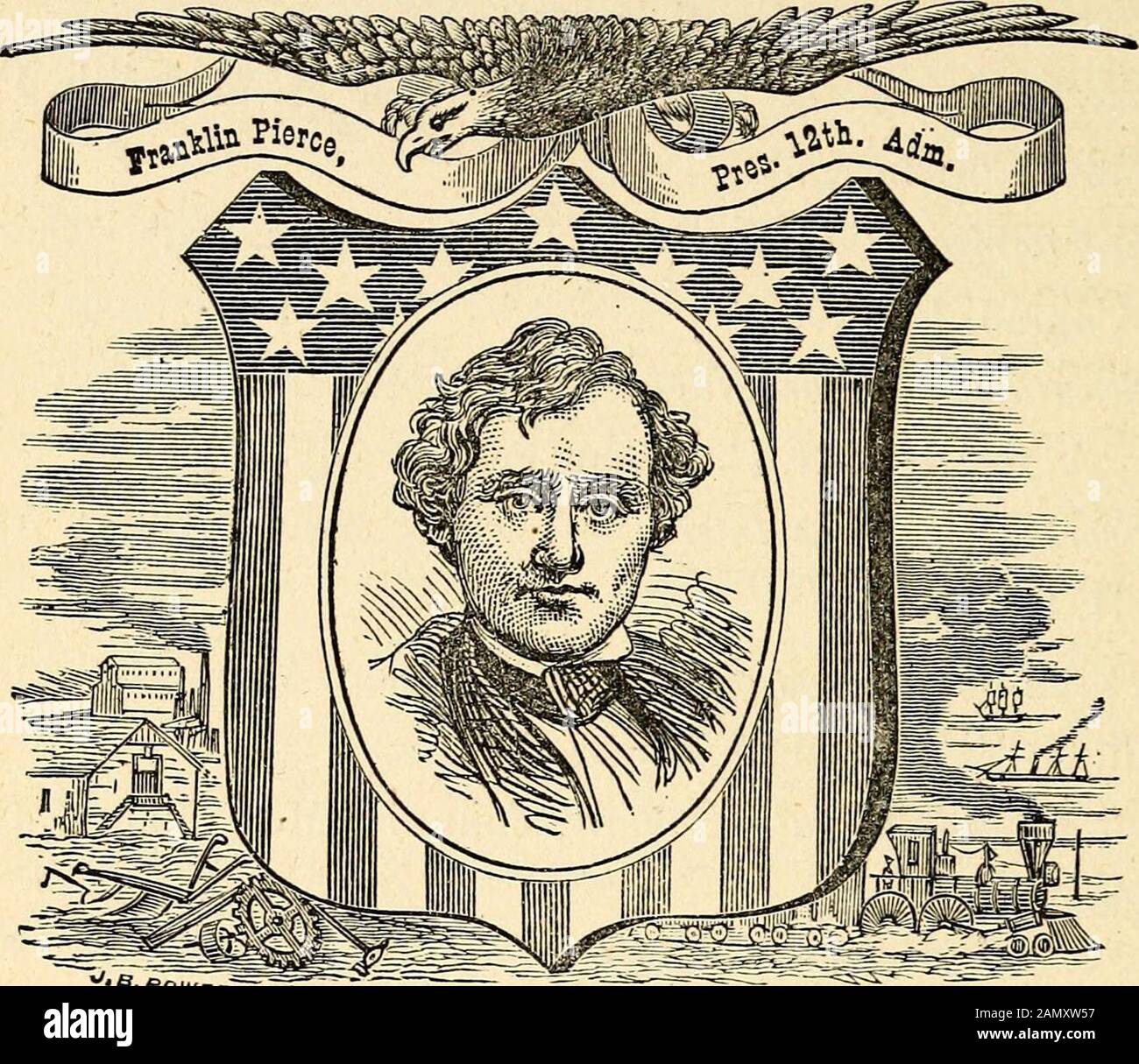 1853 n a thomas del hi-res stock photography and images - Alamy