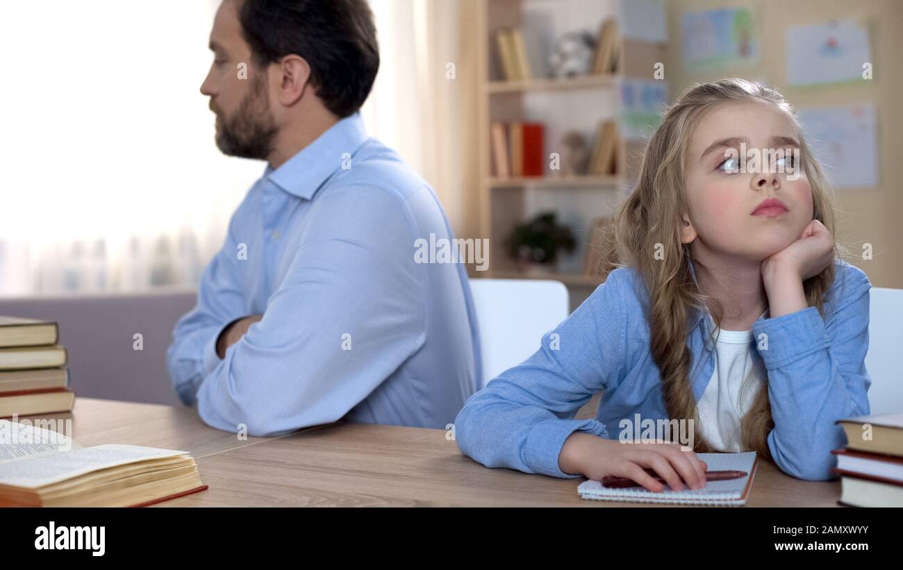 Conflict between parent and child hi-res stock photography and images ...