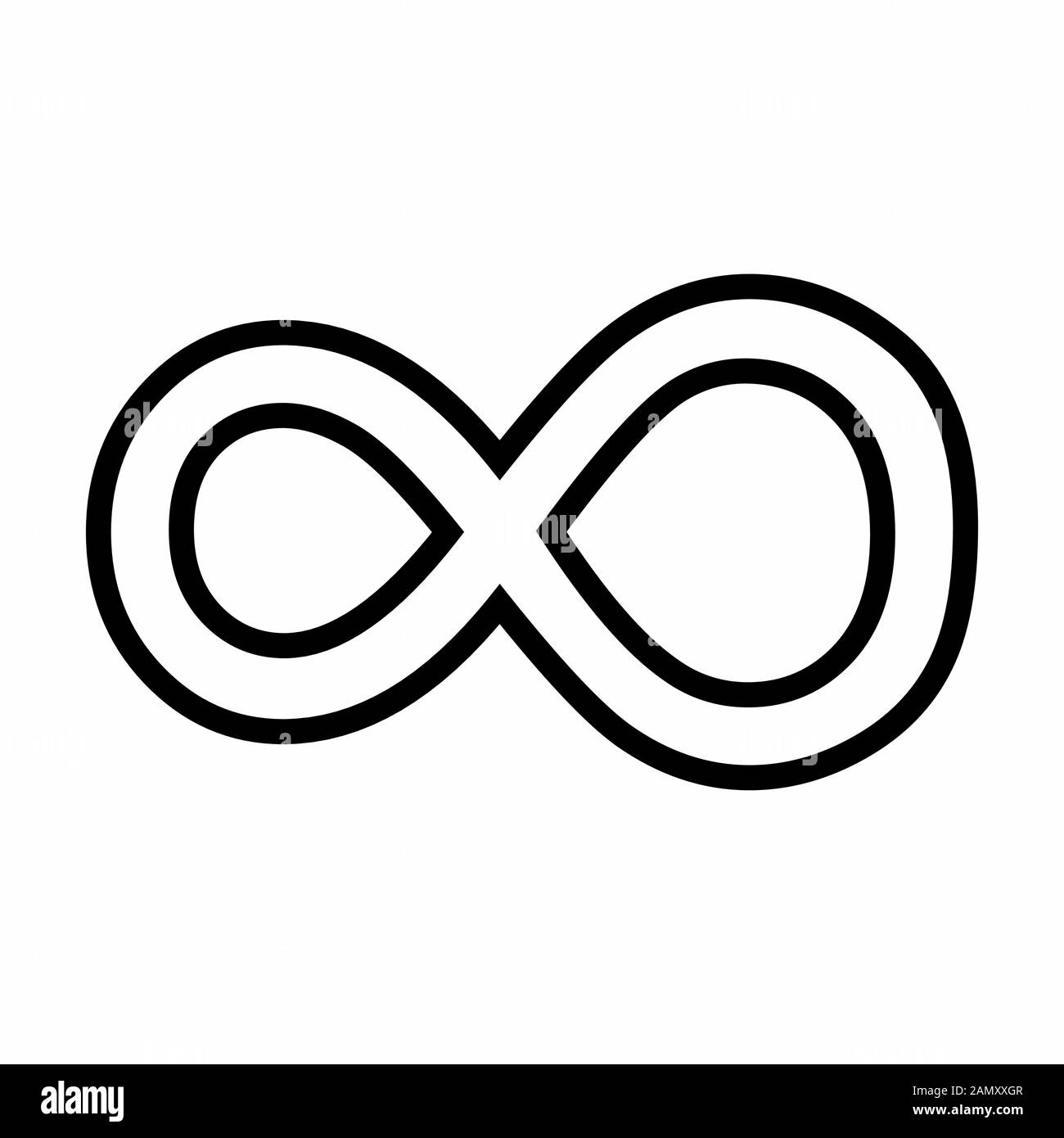 Infinity icon illustration Stock Vector Image & Art - Alamy