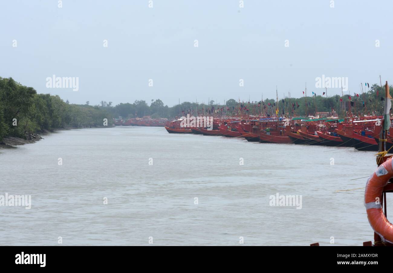 Many Commercial nautical sea vessels like trawler boat ship sailboat ...