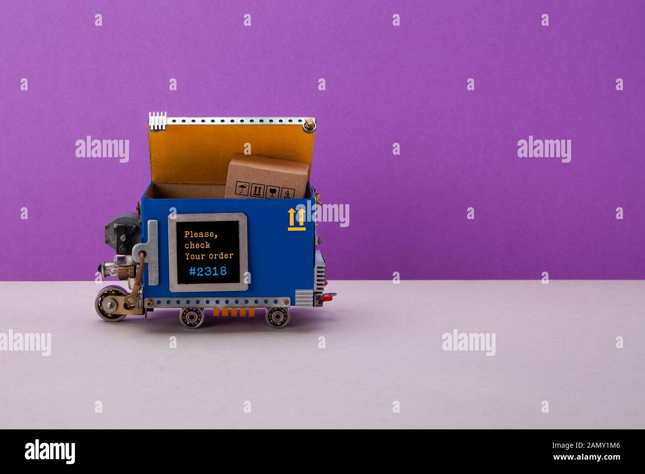 Parcels delivered hi-res stock photography and images - Alamy