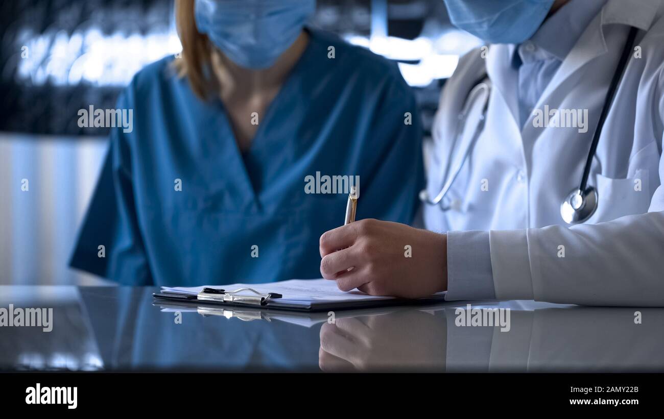 Female male interns filling hi-res stock photography and images - Alamy