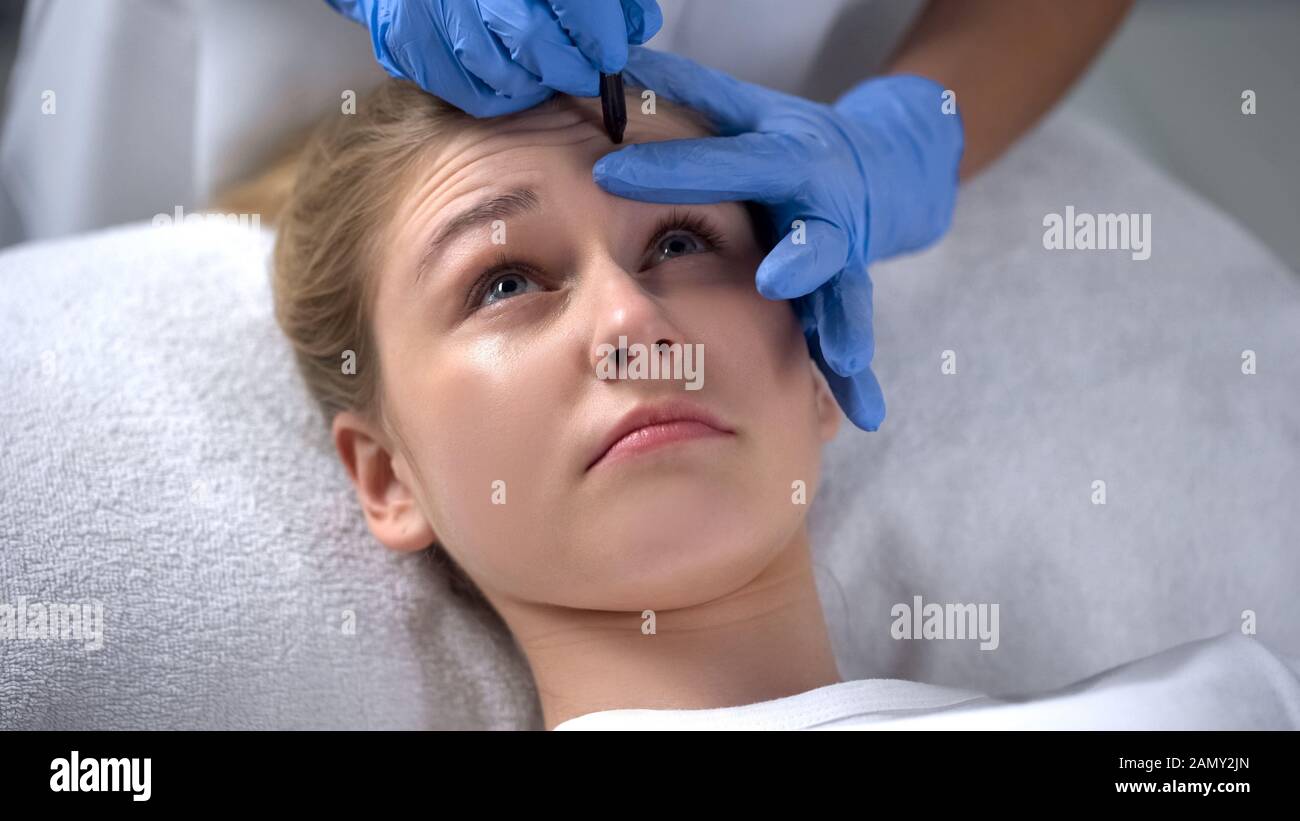 Forehead marking hi-res stock photography and images - Alamy