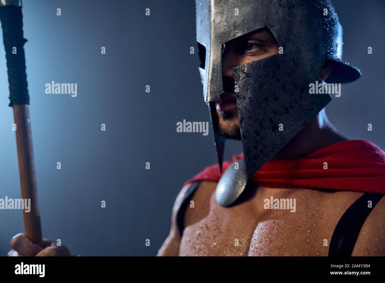 Roman Warrior Face High Resolution Stock Photography and Images - Alamy