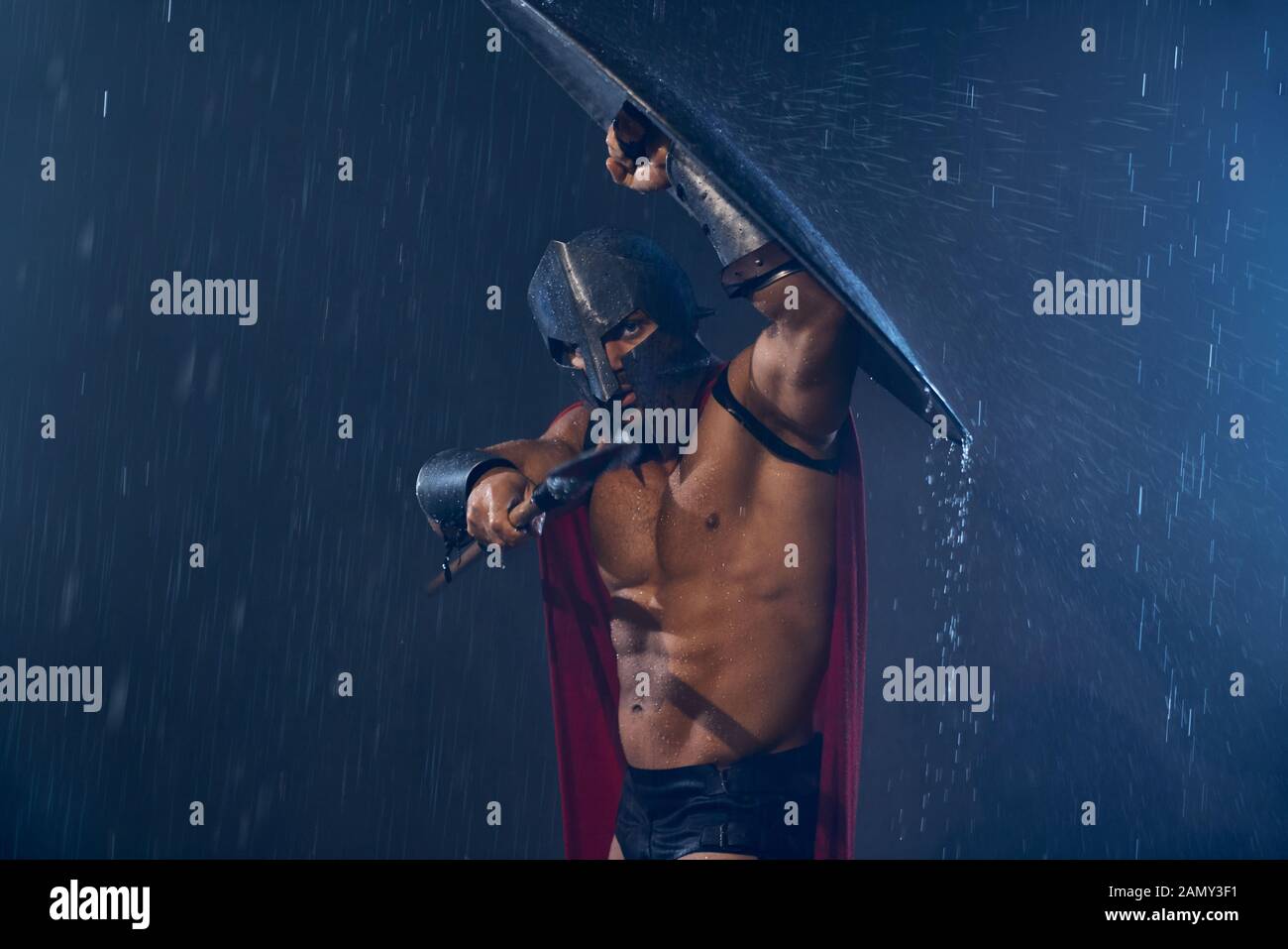 Spartan soldier hi-res stock photography and images - Alamy