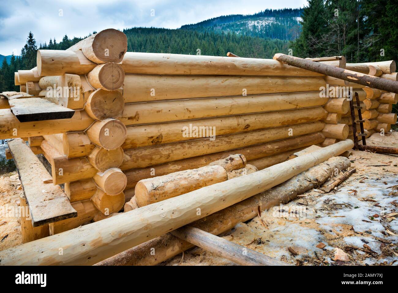 Loghouse hi-res stock photography and images - Alamy
