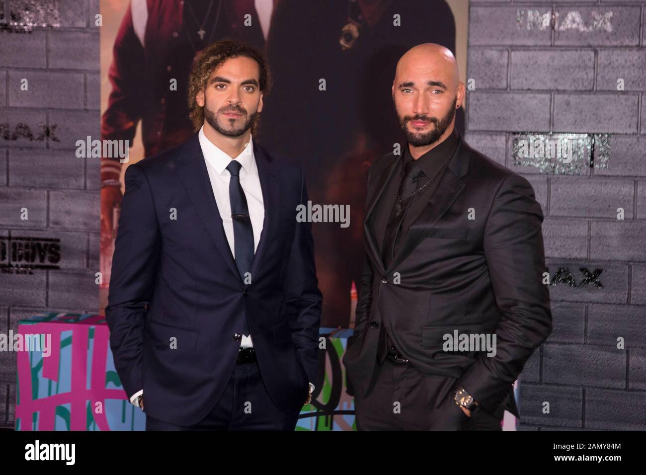 Adil El Arbi (l) and Bilall Fallah attend the premiere of 'Bad Boys For ...