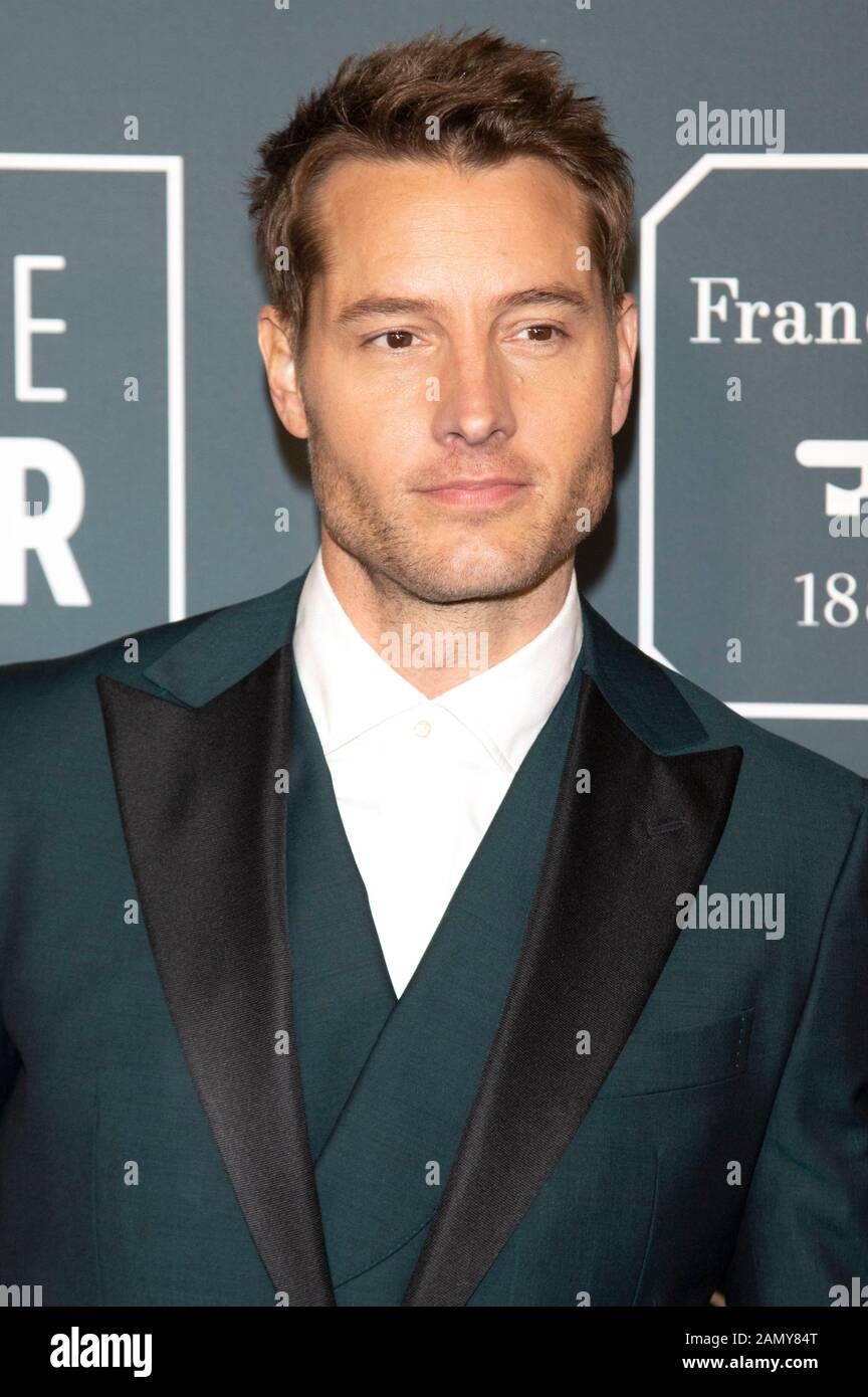 Santa Monica, USA. 12th Jan, 2020. Justin Hartley at the 25th Critics ...