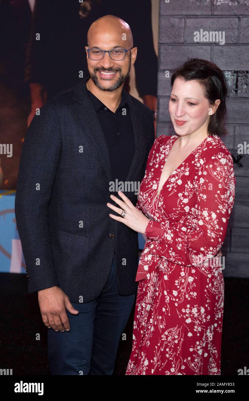 Keegan-Michael Key and Elisa Key attend the premiere of 'Bad Boys For ...