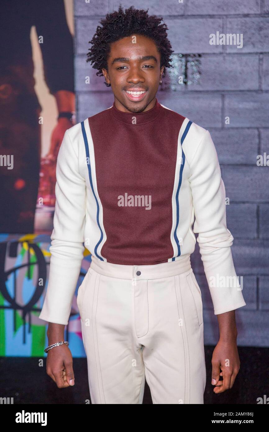 Caleb McLaughlin attends the premiere of 'Bad Boys For Life' at TCL ...