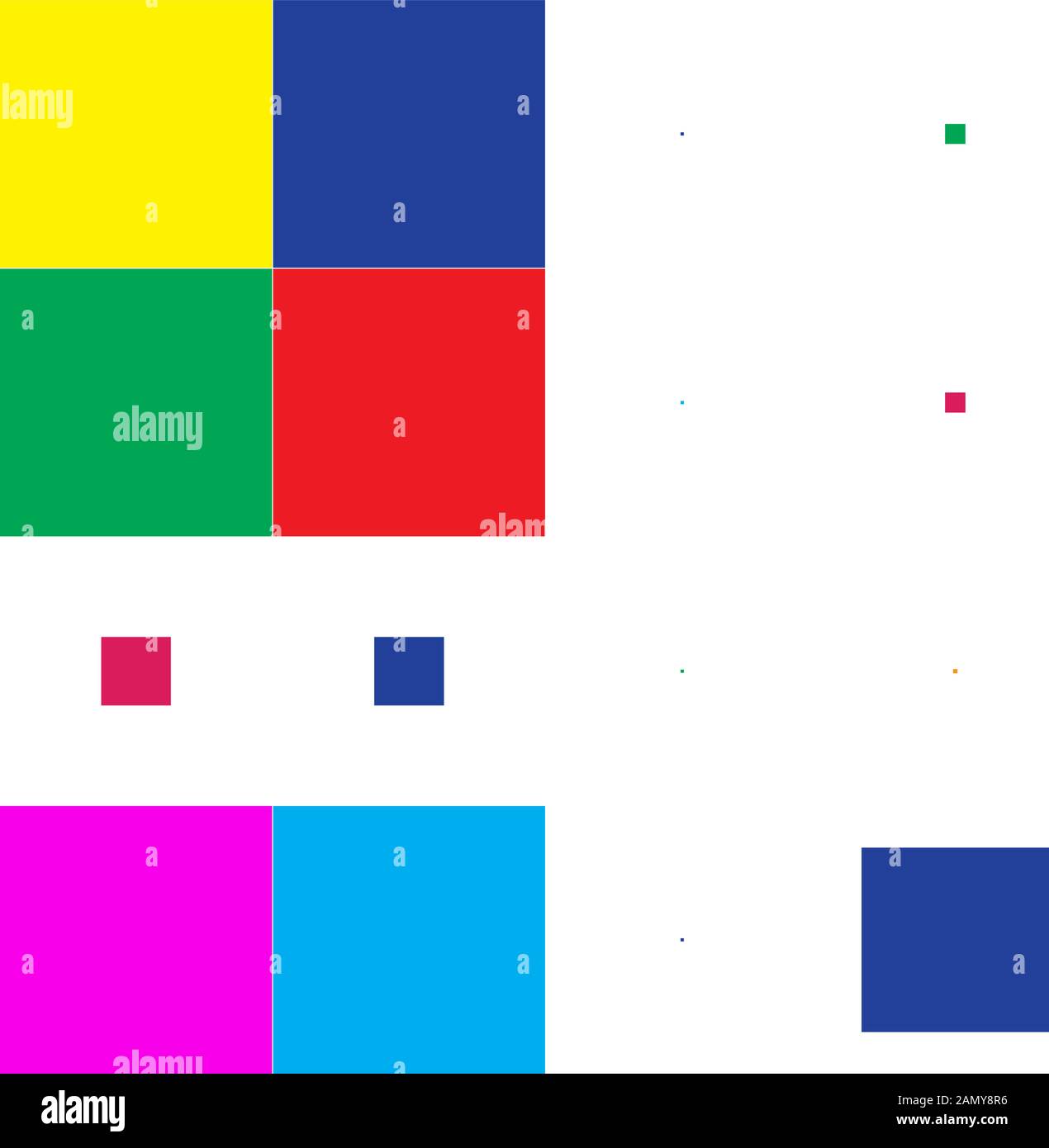 Painted squares pattern Stock Vector Images - Alamy