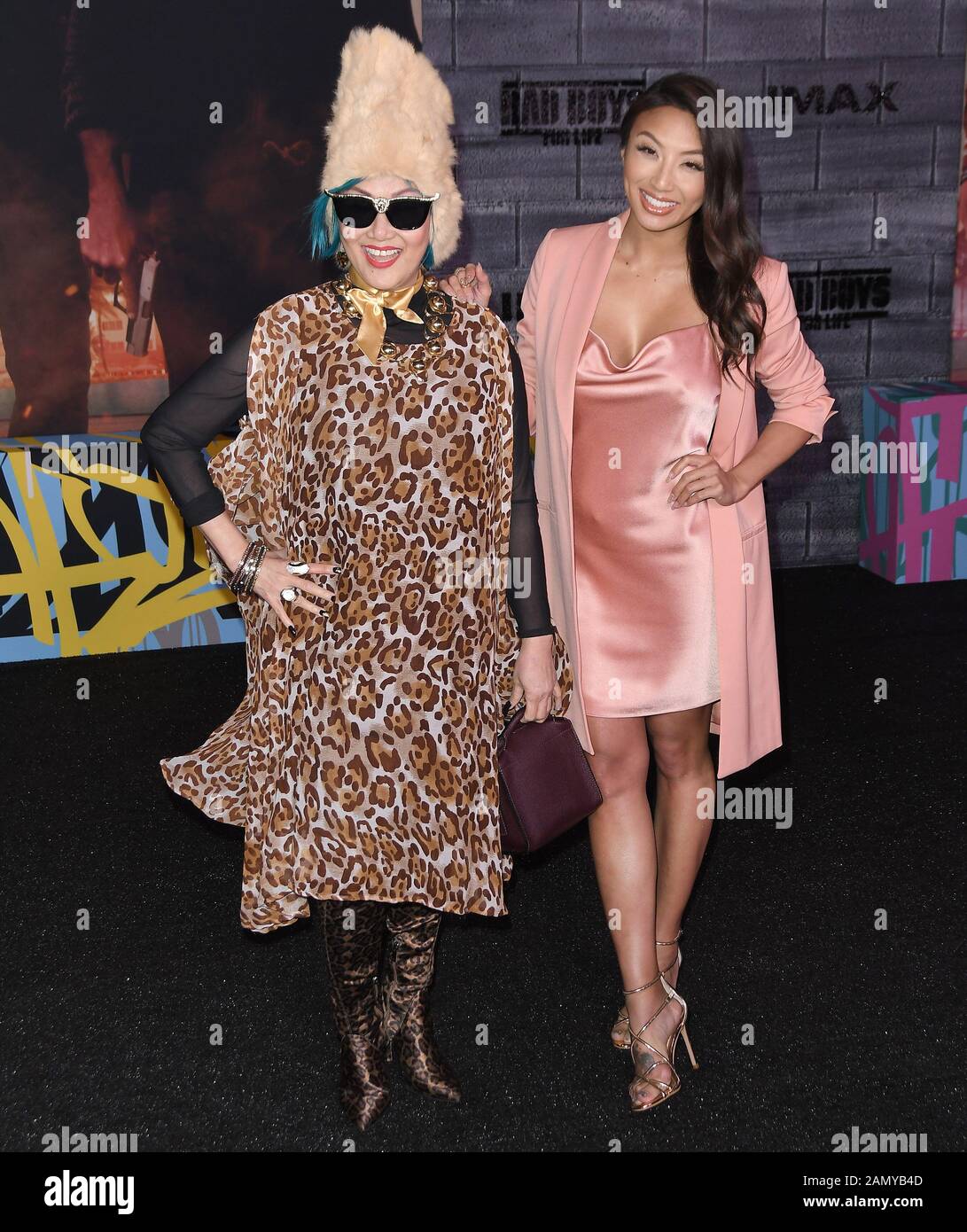 Los Angeles, USA. 14th Jan, 2020. Mama Mai and Jeannie Mai at the BAD ...