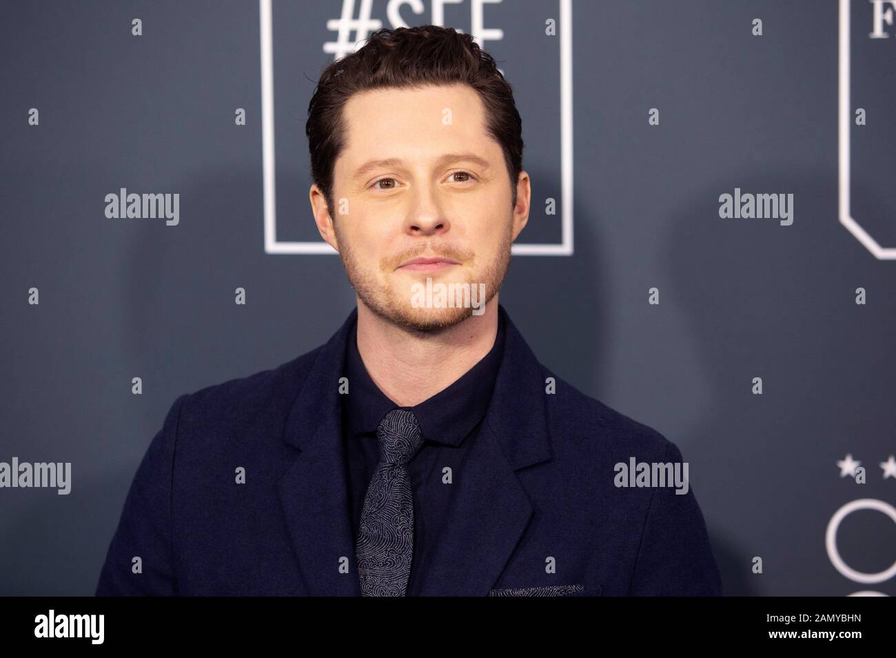 Noah Reid at the 25th Critics' Choice Awards ceremony at the Barker ...