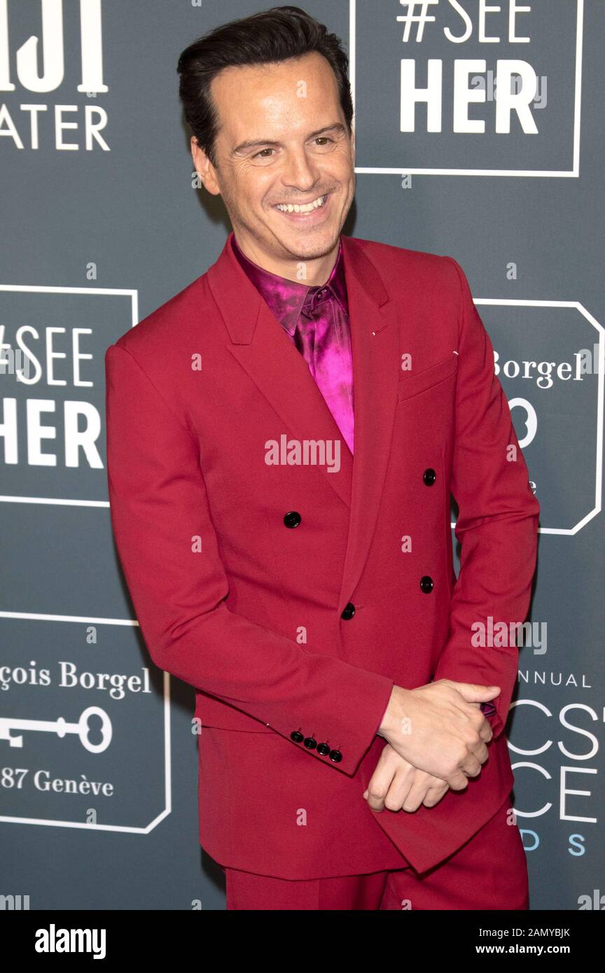 Andrew Scott at the 25th Critics' Choice Awards at the Barker Hangar ...