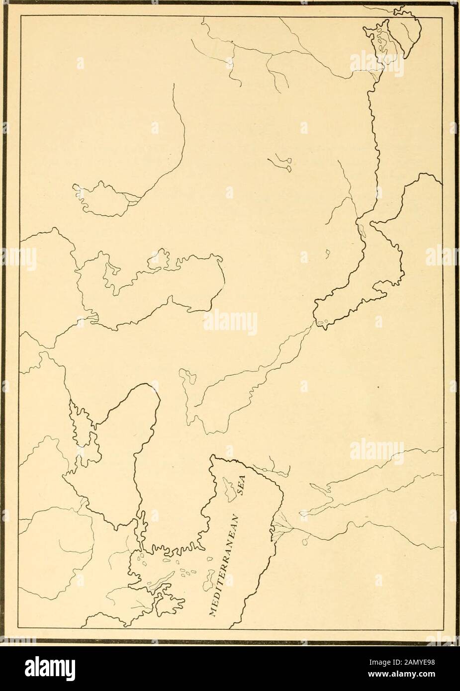 Blank Ancient Persia Map
