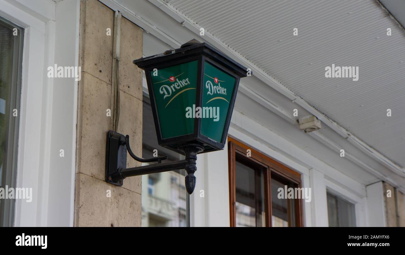 Dreher logo hi-res stock photography and images - Alamy