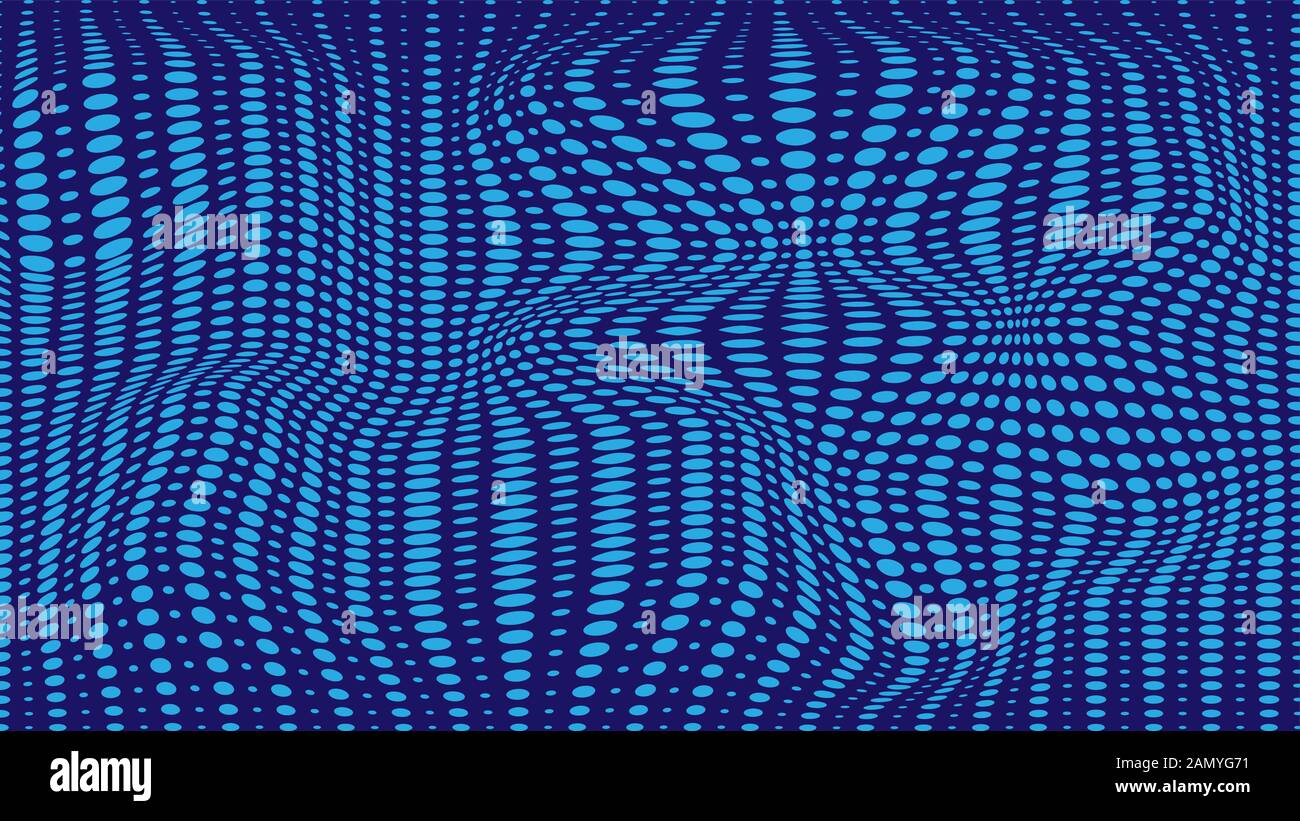 Abstract vector background of colored oval shapes of different sizes ...