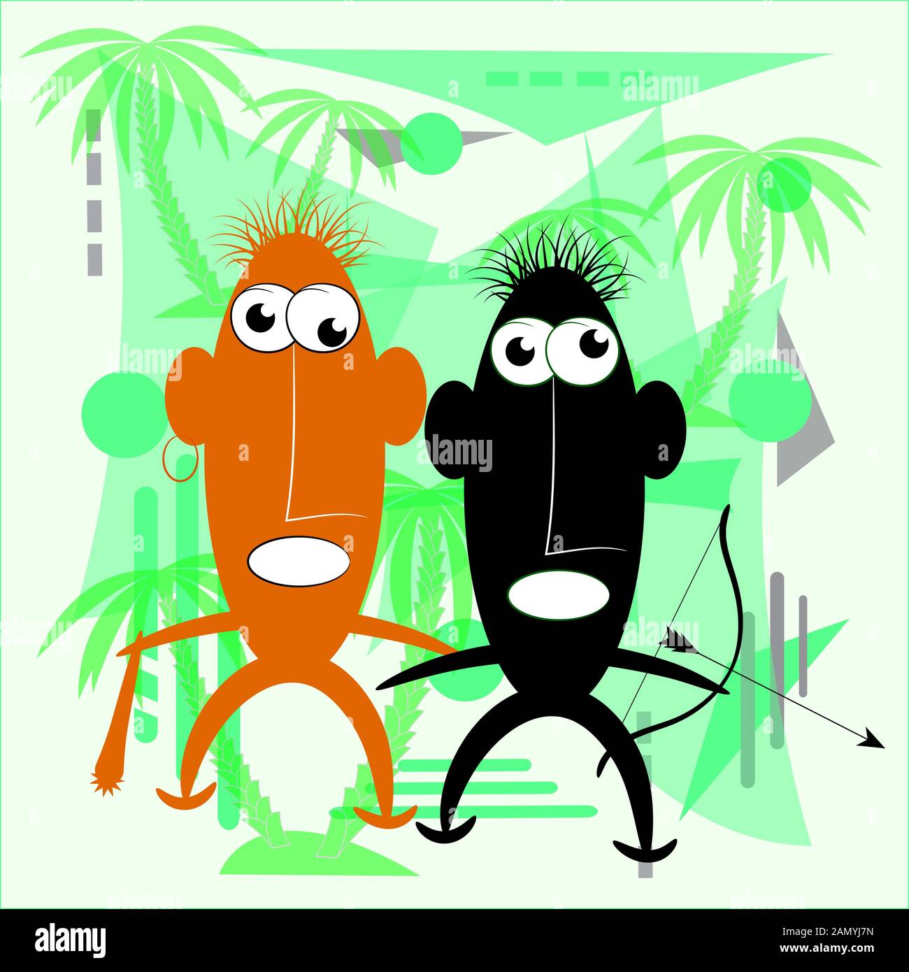 Cartoon arrows hi-res stock photography and images - Alamy