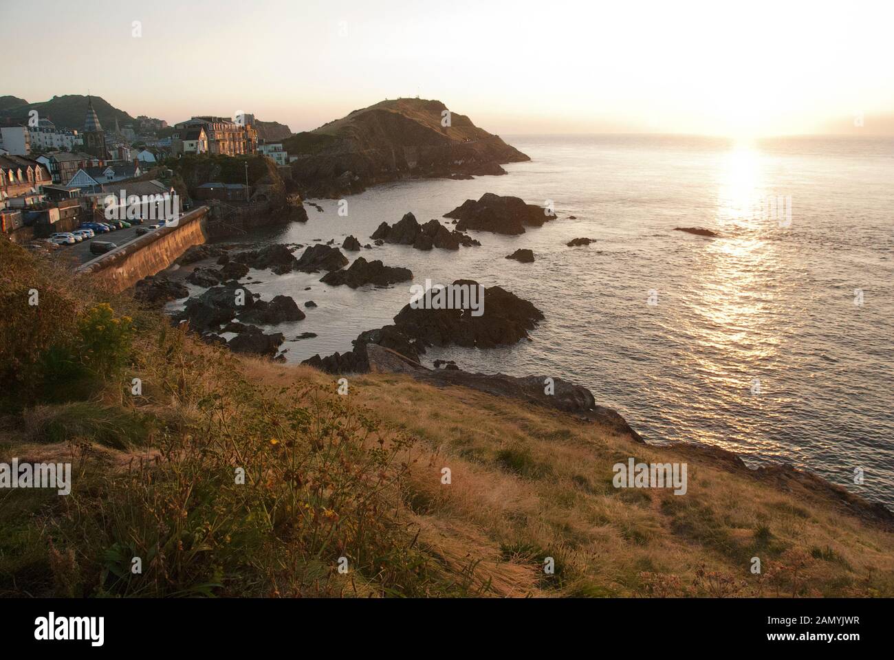 Wildersmouth Beach Ilfracombe Devon United Kingdom viewed from Capstone ...