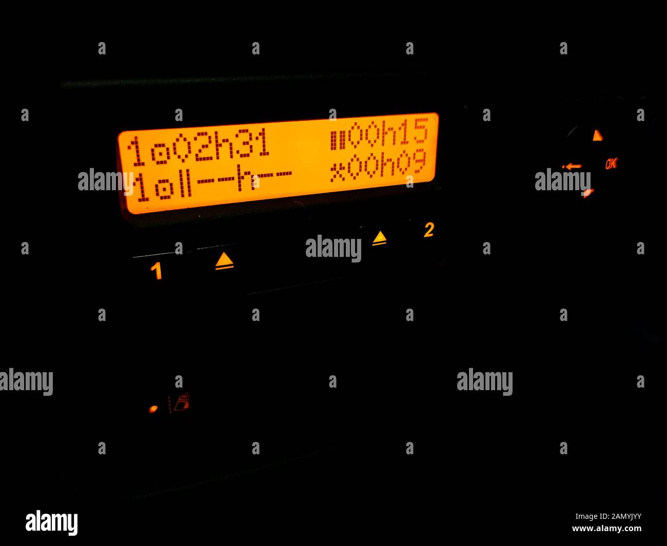 Tachograph hi-res stock photography and images - Alamy