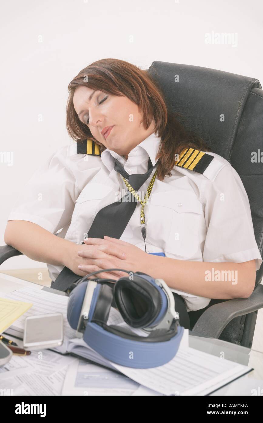 Cabin crew briefing hi-res stock photography and images - Alamy