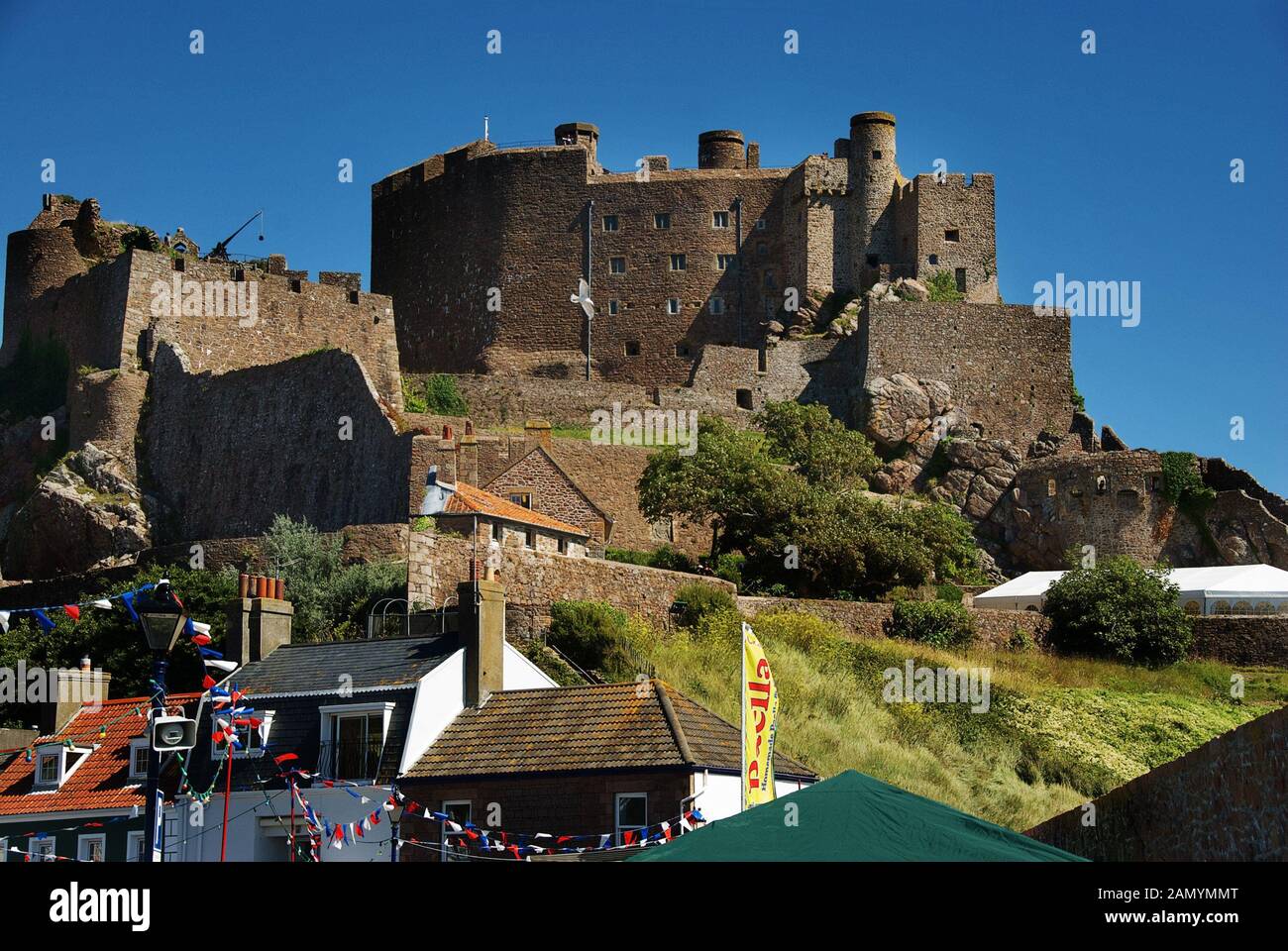 Jersey castles hi-res stock photography and images - Alamy