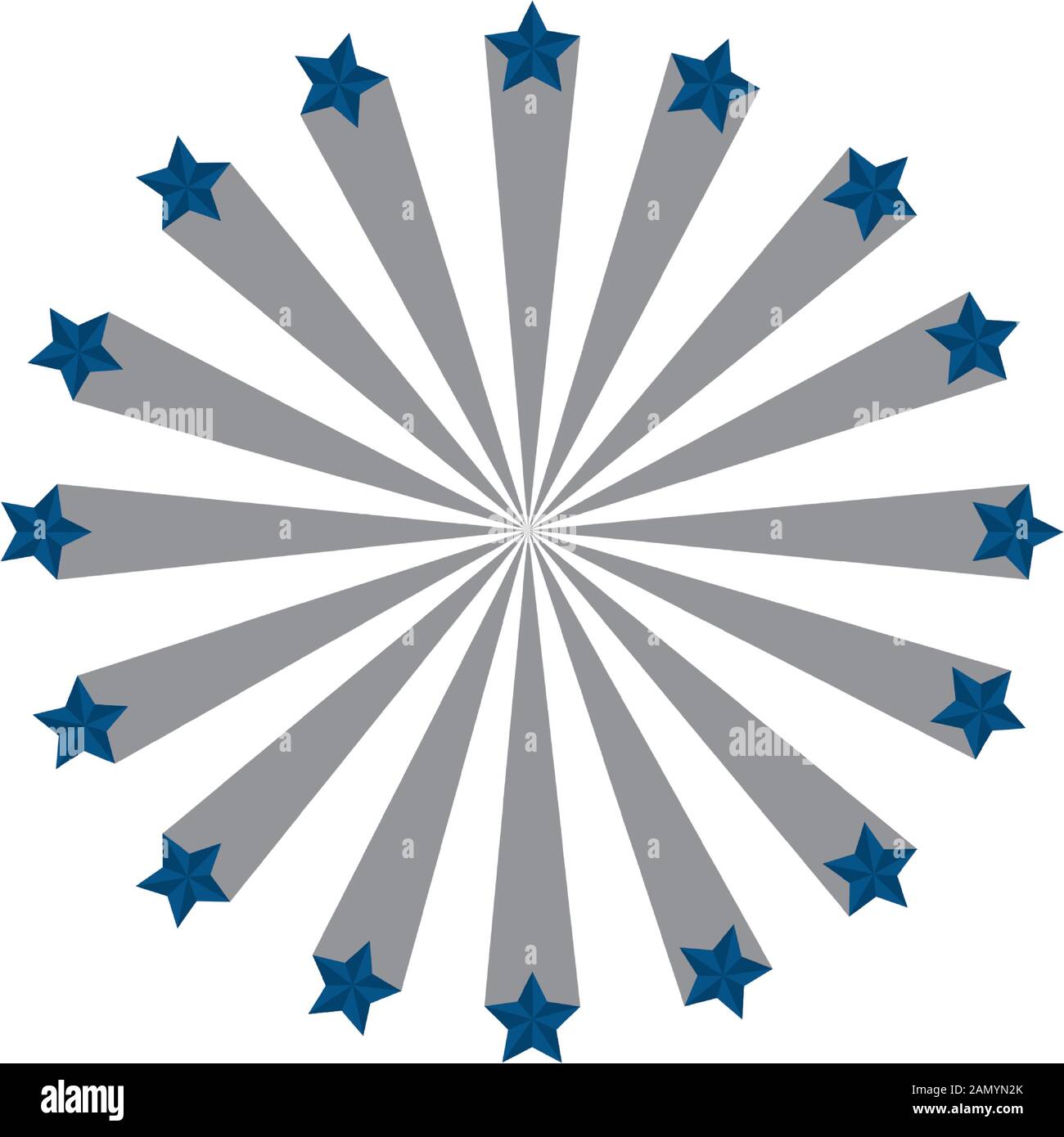 Isolated stars shapes circle vector design Stock Vector Image & Art - Alamy