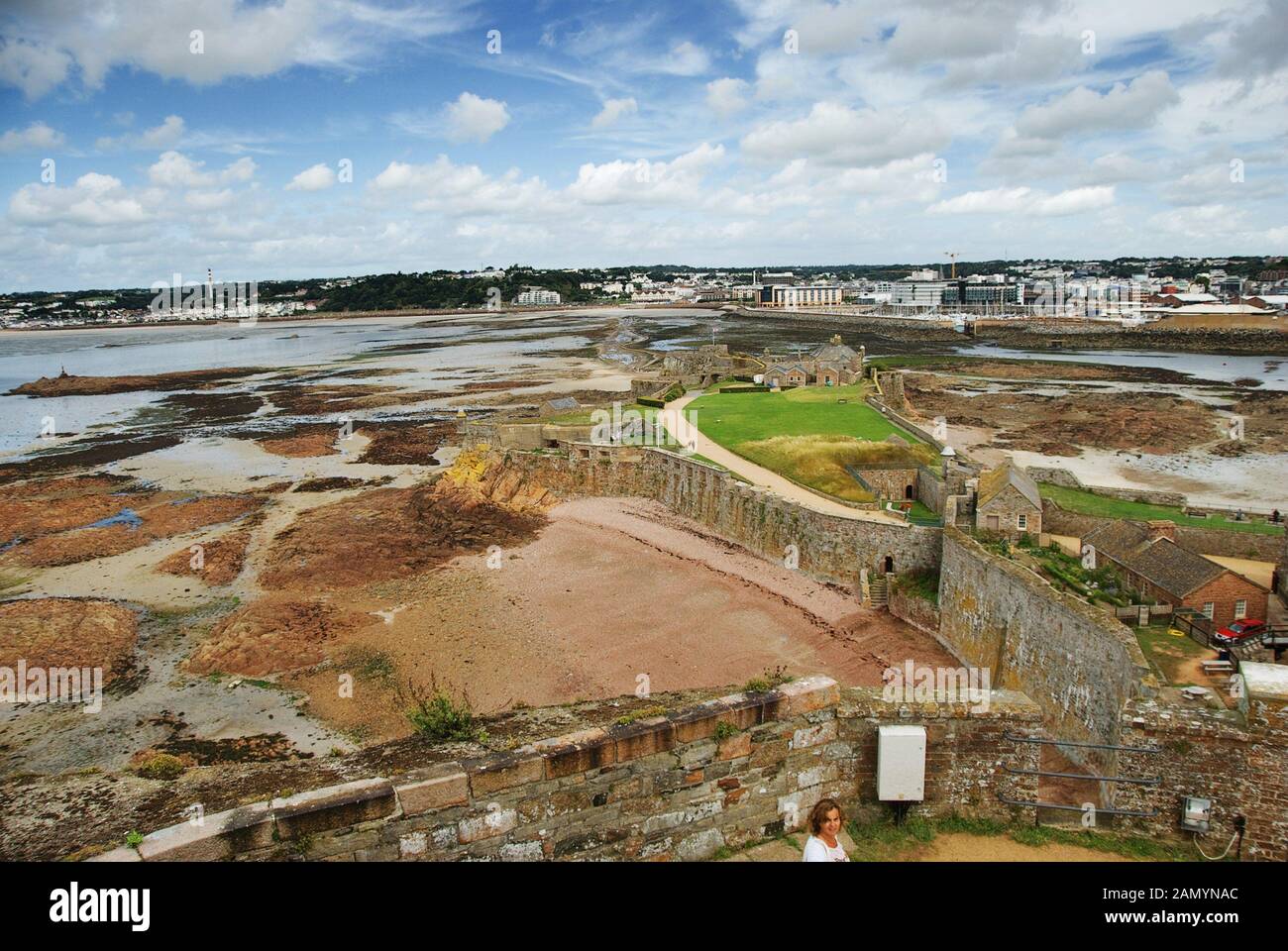 St Elizabeth Castle Jersey Channel Islands Stock Photo - Alamy