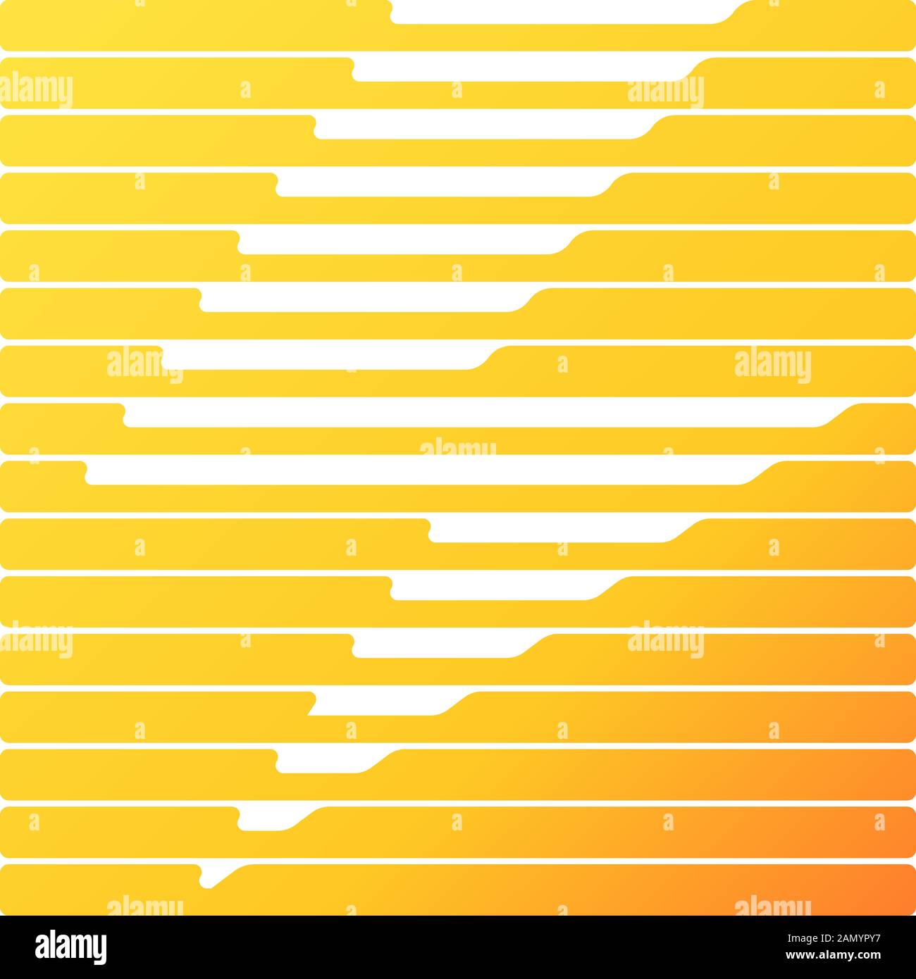 Lightning square flat design background. Flash logo sign in negative ...