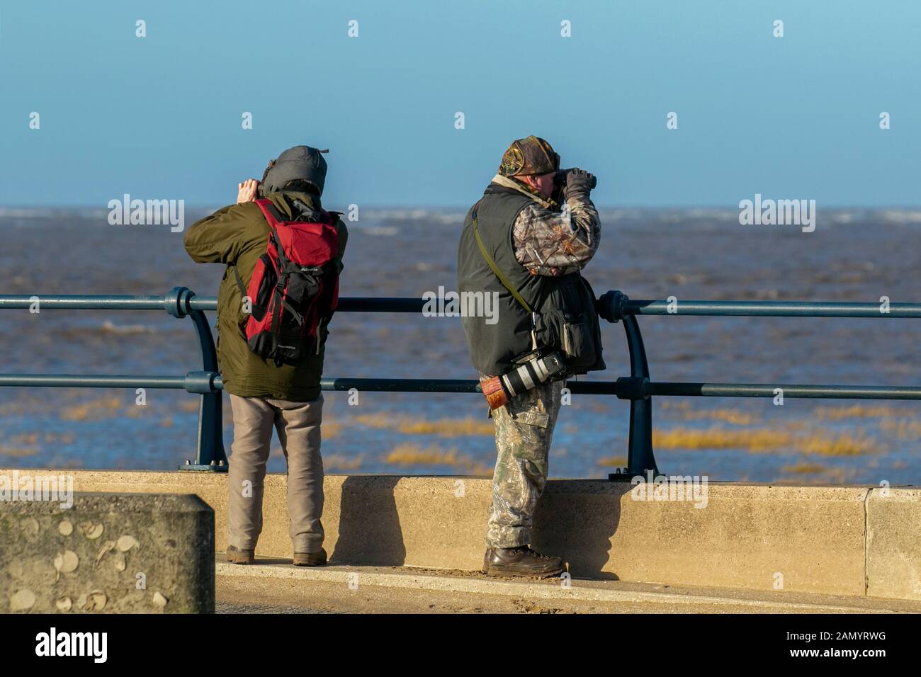 Southport north-west coastal resort in Merseyside. 15th January. 2020 ...