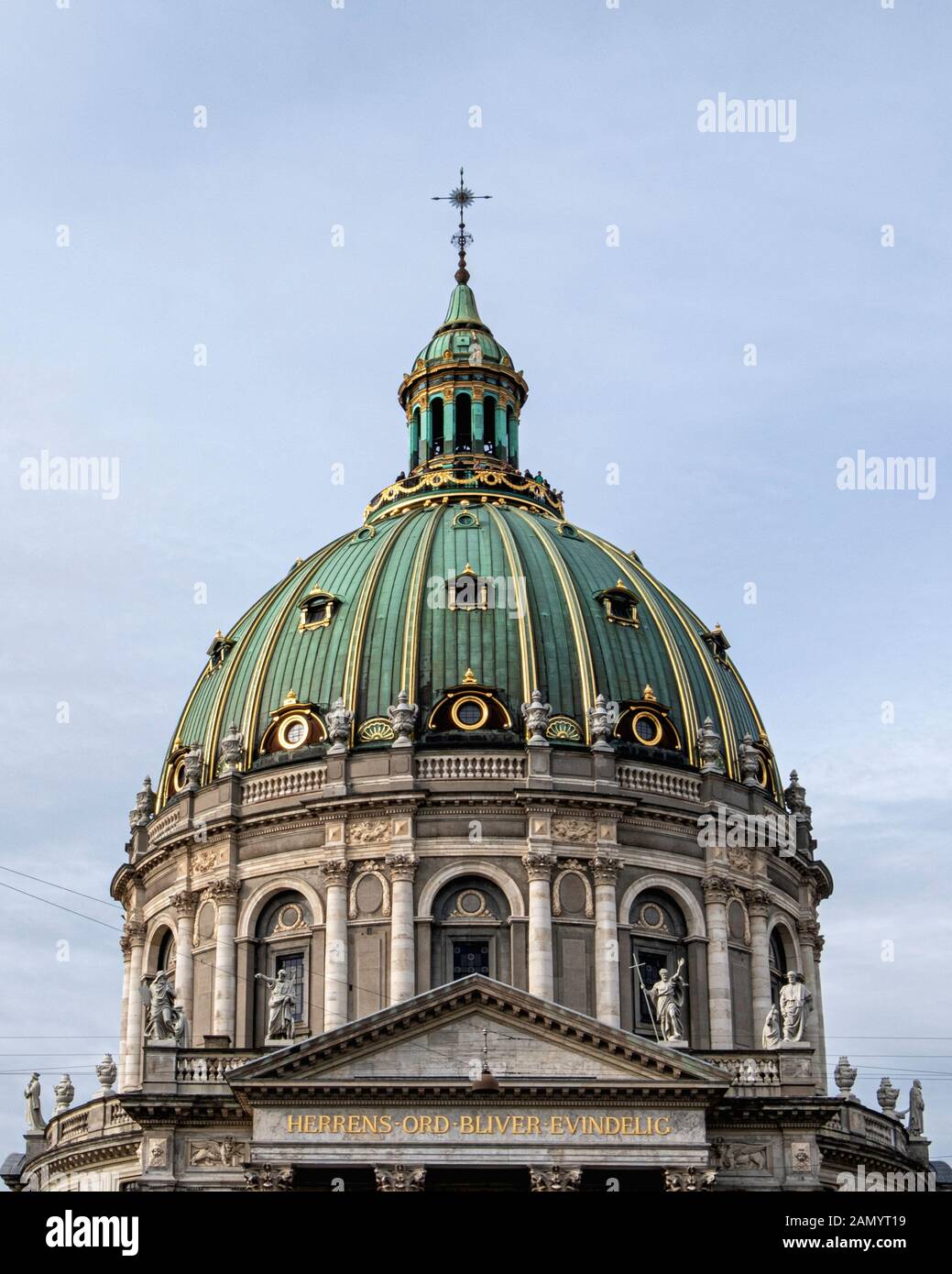 Frederik’s Kirke - Rococo-style Evangelical Lutheran church with large ...