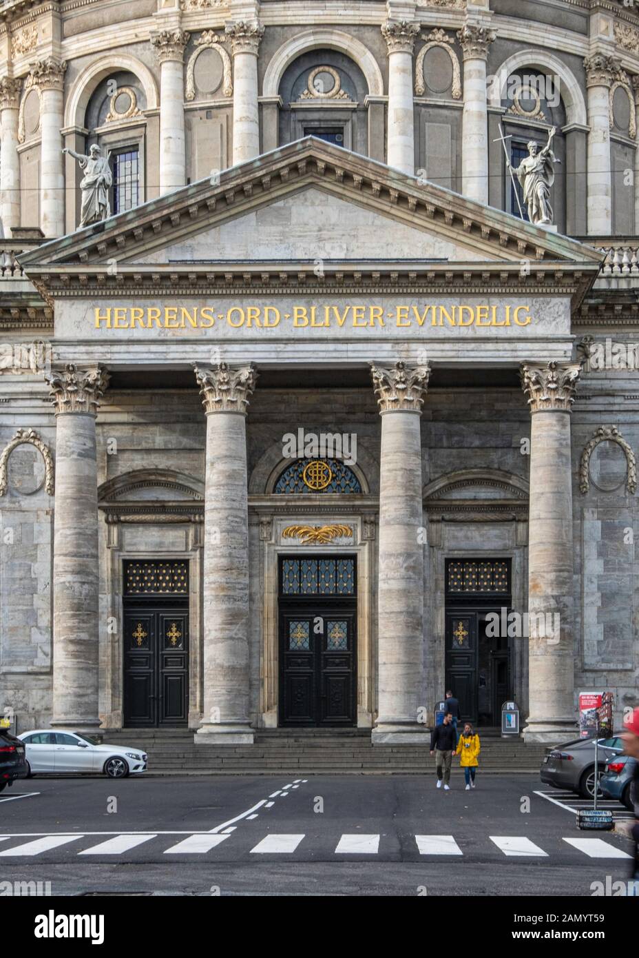 Frederik’s Kirke - Rococo-style Evangelical Lutheran church with large ...