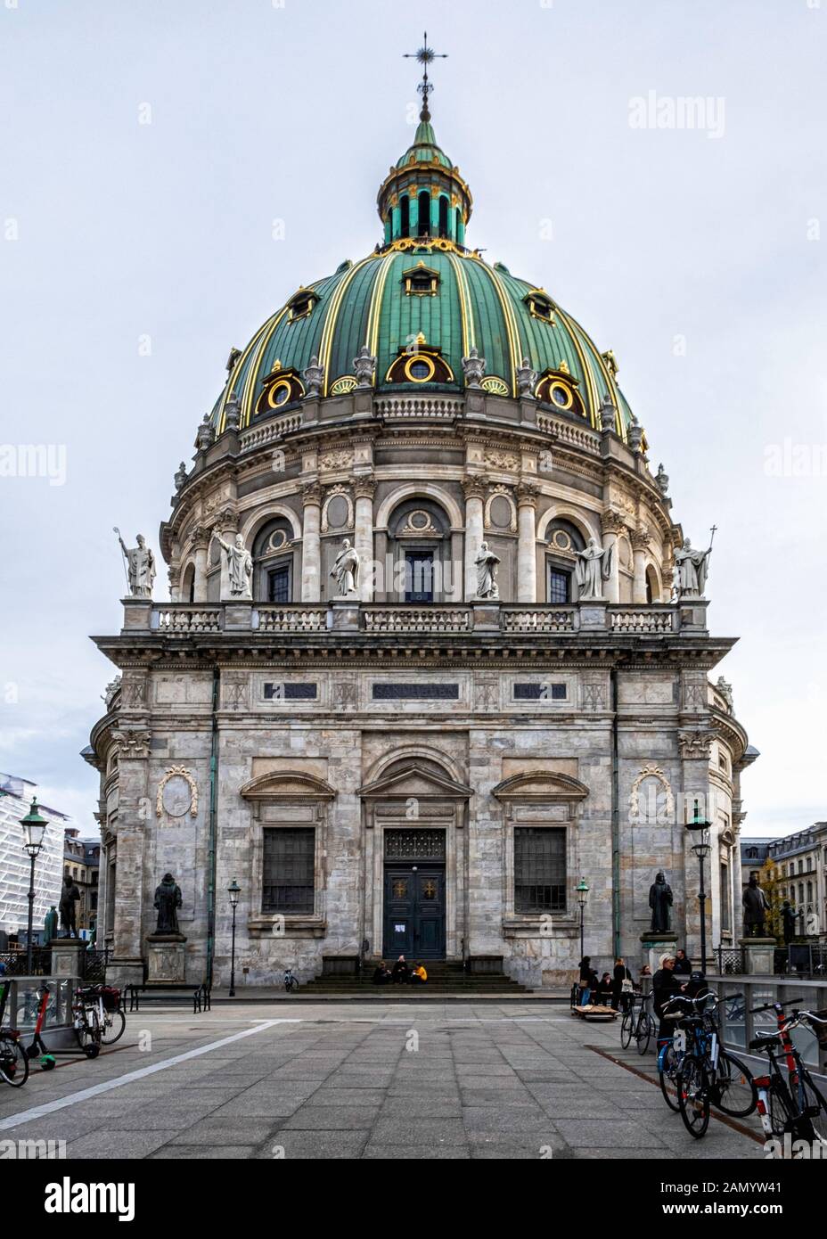 Frederik’s Kirke - Rococo-style Evangelical Lutheran church with large ...