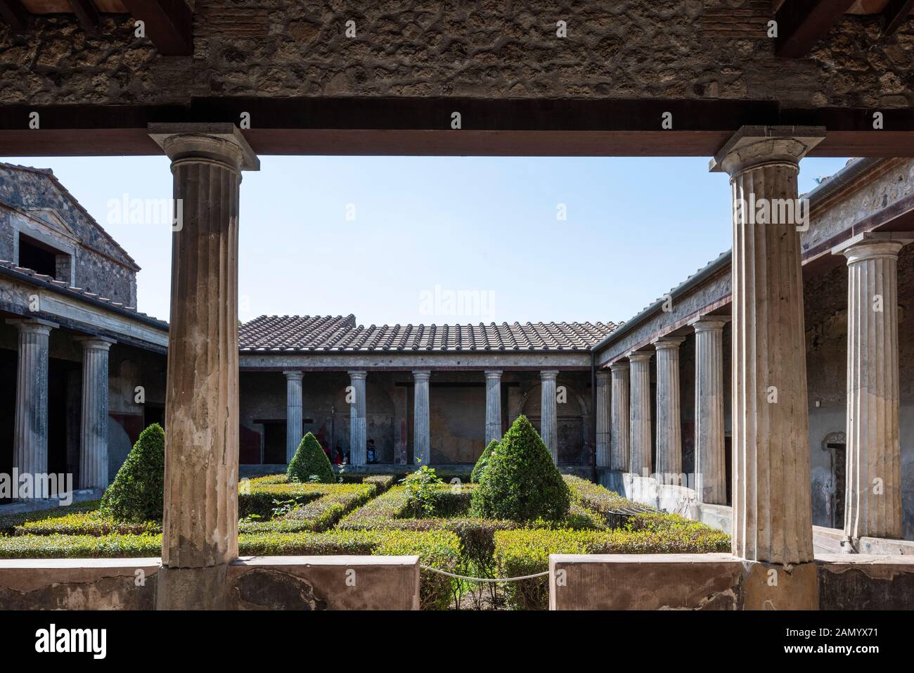 Peristyle Garden House Of The Vettii