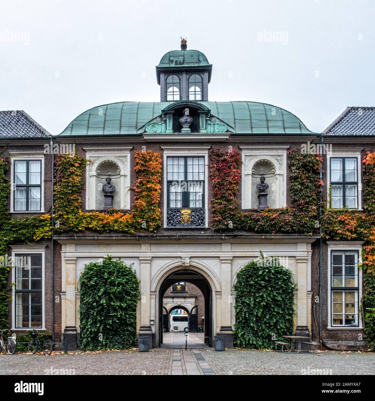 Denmark, Copenhagen, Charlottenborg Palace built 1672-1683. It houses ...