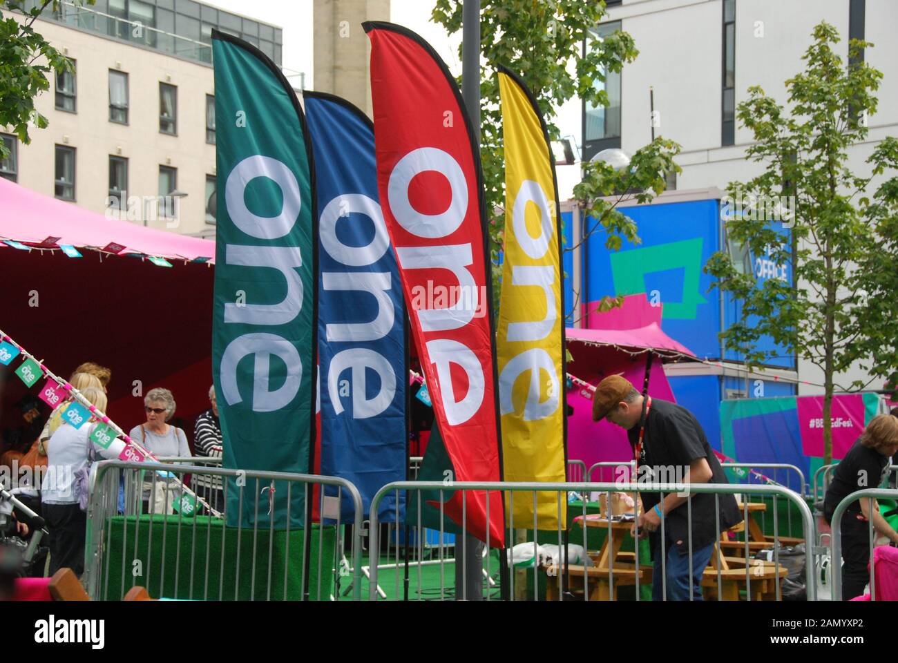 BBC One Show at Edinburgh Festival Scotland Stock Photo - Alamy