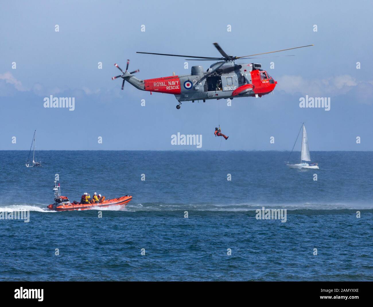 Inshore rescue boat hi-res stock photography and images - Alamy