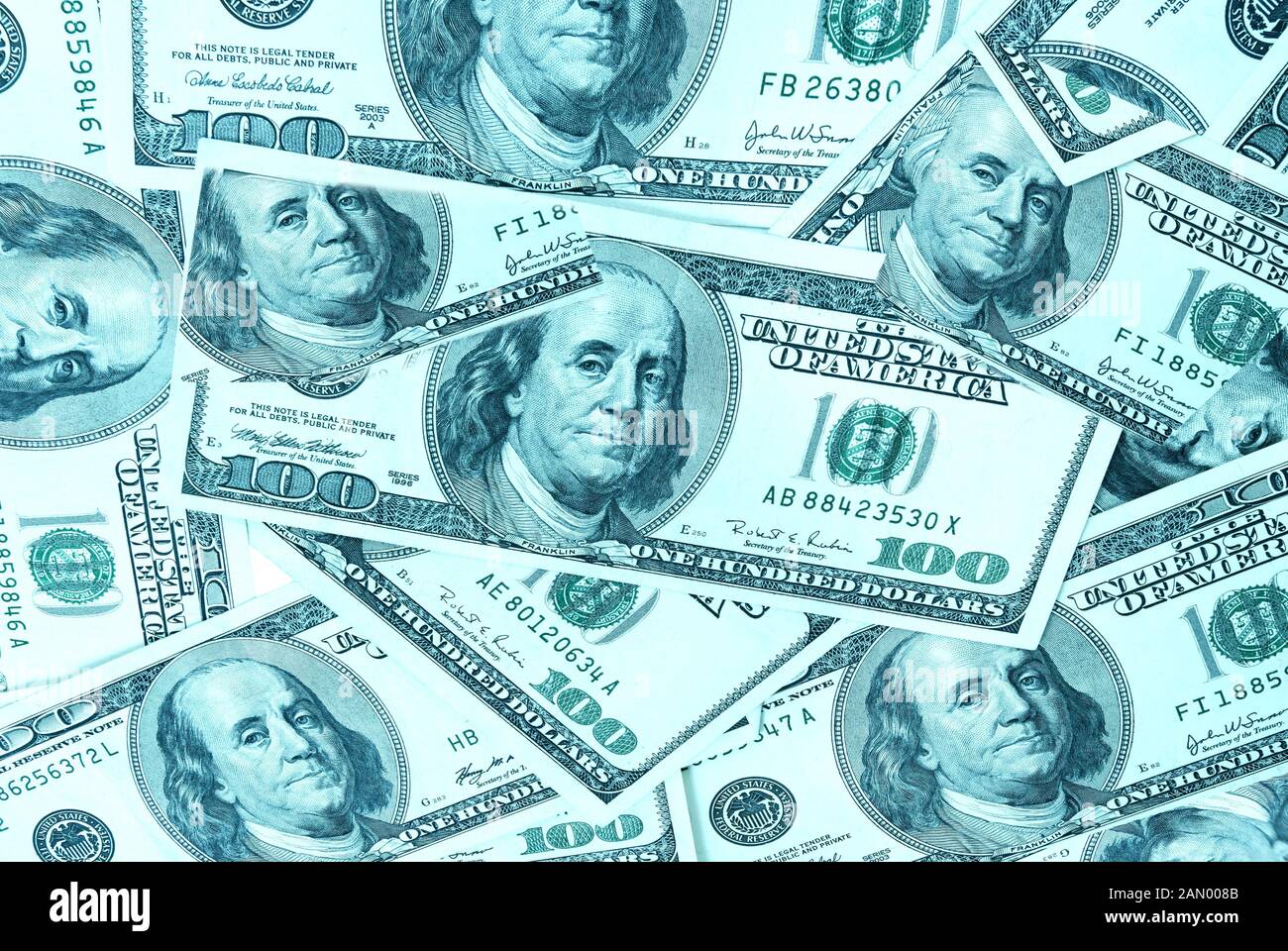 Money concept- a lot of dollars can be used for background Stock Photo ...