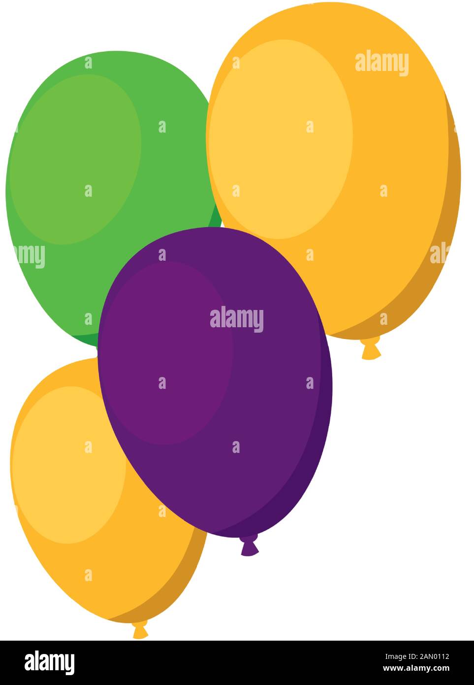 Party and celebration balloons vector design Stock Vector Image & Art ...