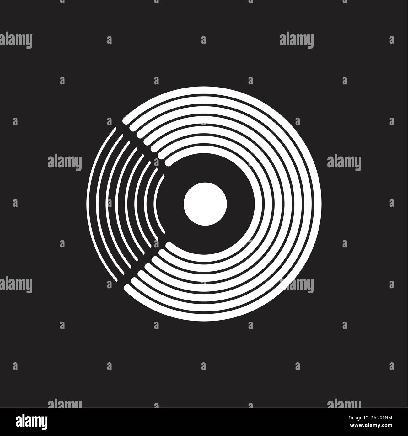 Rotate element simple icons Stock Vector Images - Alamy