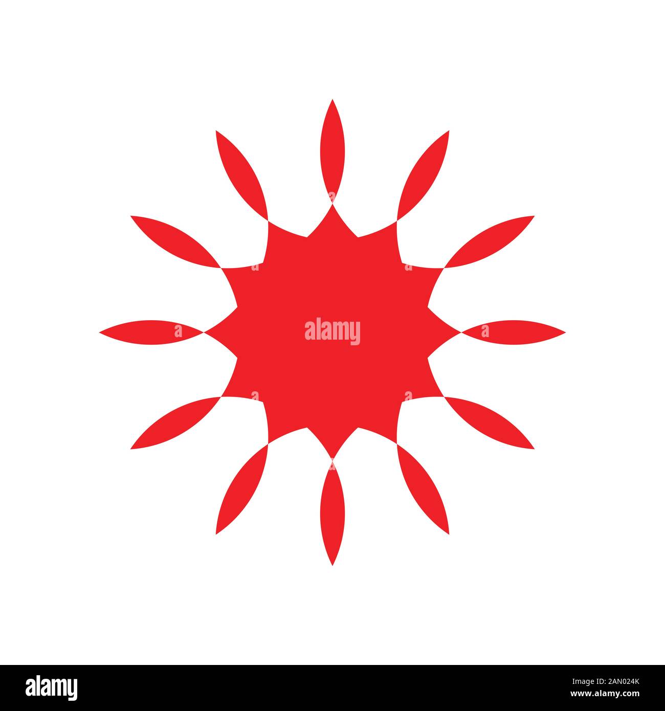 Sunbeam badge logo hi-res stock photography and images - Alamy