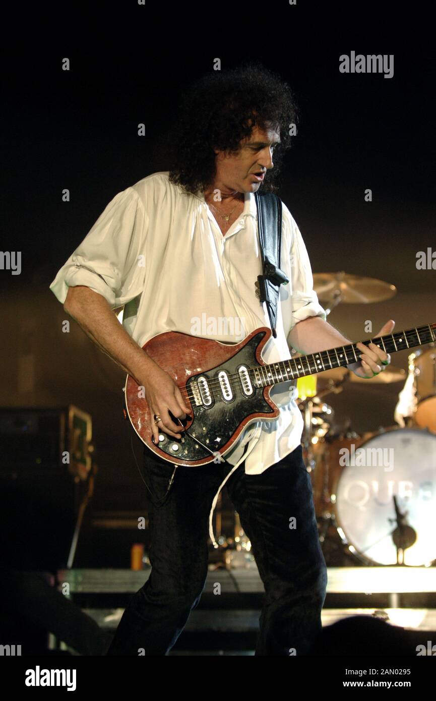 Milan Italy 05/04/2005, live concert of The Queen at the Forum Assago ...